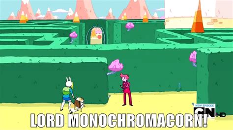 Adventure Time Lord Monochromicorn Mensch