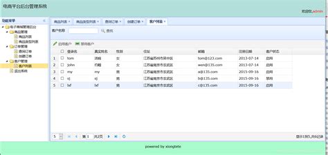 基于ssm框架的电商平台后台管理系统 电商系统 数据库 管理后台 csdn博客