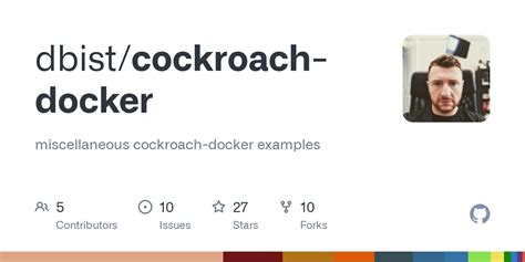 Github Dbist Cockroach Docker Miscellaneous Cockroach Docker Examples