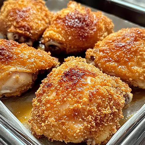 Oven Fried Chicken Thighs 35 Minutes Easy Delicious