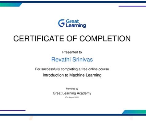 Revathi Srinivas On Linkedin Greatlearning Machinelearning