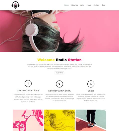 Radion Radio Station Wordpress Theme Templatetoaster