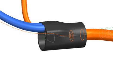 Qualify Part How To Model A Transition Boot In Nx Harness Routing