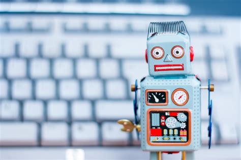Premium Photo Symbol For A Chatbot Or Social Bot And Algorithms