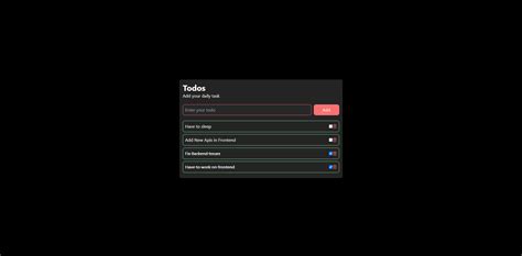 Github Mshandevzustand State Management A Simple Todo Application