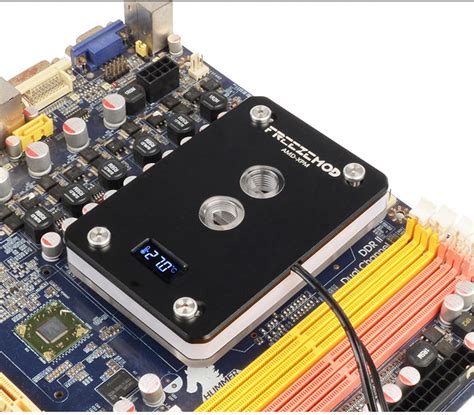 Freezemod Computer Cooling Cpu Full Coverage Water Cooling Head Temperature Display 2023