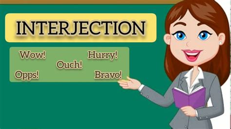 INTERJECTION IN ENGLISH GRAMMAR PART OF SPEECH SPLENDID TEACHER YouTube