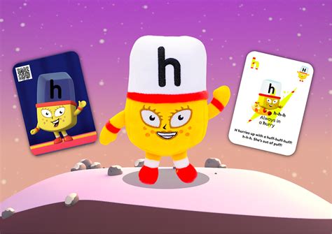 Alphablocks Plush And Cards Alphablocks H Anter Toys
