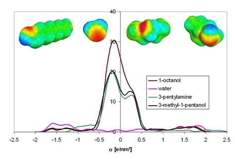 Surface Polarization Charge Densities And Profiles Of The Two