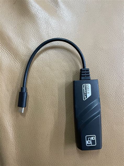 Usb C To Lan Adapter Ethernet Computers And Tech Parts And Accessories Cables And Adaptors On