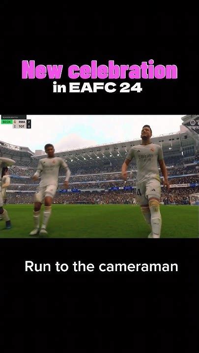 New Camera Celebration In Fc 24 Fc24 Youtube