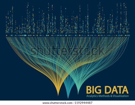 Big Data Analytics Methods Visualization Concept เวกเตอร์สต็อก ปลอดค่าลิขสิทธิ์ 1192944487
