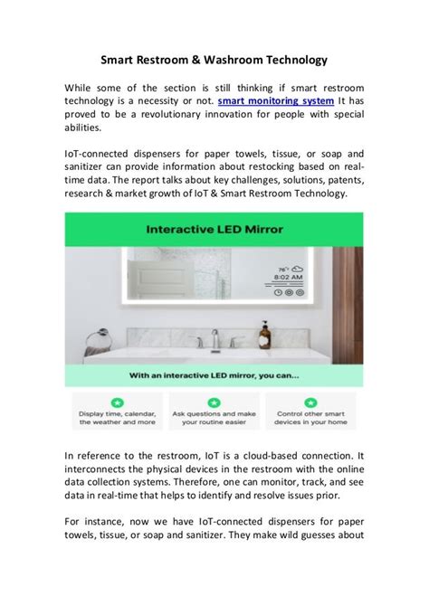 Smart Monitoring System Pdf Skin Care Beauty