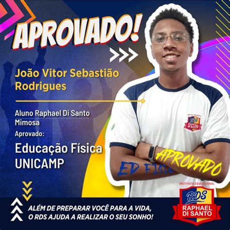 Aprovados Colégio Raphael Di Santo
