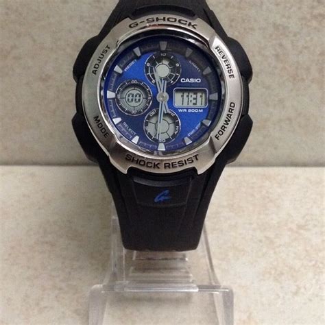Retro Casio G Shock G 611 2a 2738 Classic Analog And Digital Display