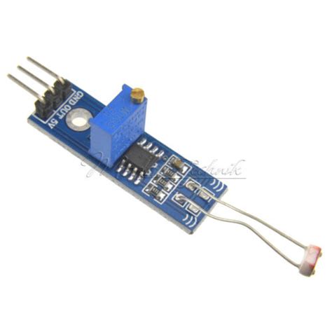 Lm393 Photosensitive Optical Light Sensor Module Shield Dc 3 5v For Arduino Ebay