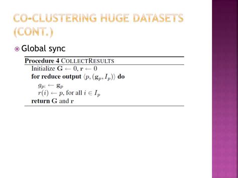 Ppt Disco Distributed Co Clustering With Map Reduce Powerpoint