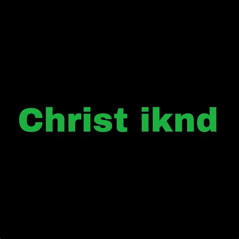 Christ Iknd