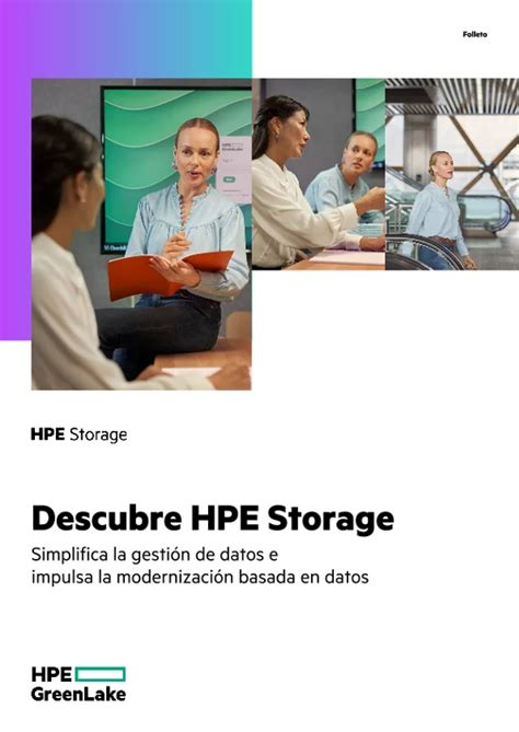 Descubre Hpe Storage