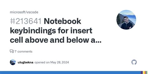 Notebook Keybindings For Insert Cell Above And Below Are Not Mentioned