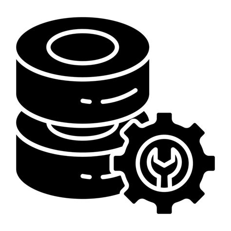 Db Rack With Gear Of Database Setting 67885948 Vector Art At Vecteezy