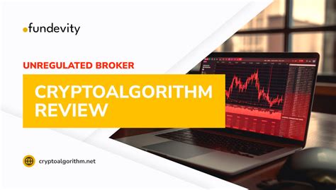 cryptoalgorithm net review the shady secrets of this fake broker