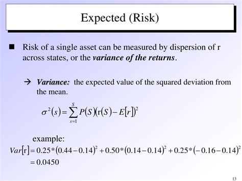 ppt risk and return powerpoint presentation free download id 6898582