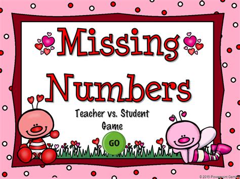 Missing Numbers In Addition Valentine S Day Teacher Vs Babe Game Teacher Gameroom