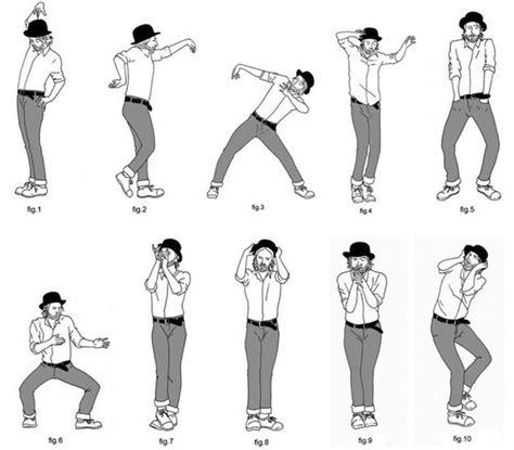 Basic Dance Steps Diagrams