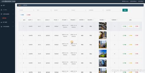 Springboot毕设 火车票查询预订系统 程序论文 Csdn博客