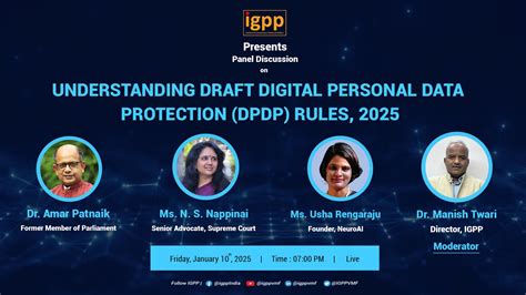 Understanding Draft Digital Personal Data Protection Dpdp Rules 2025 Igpp
