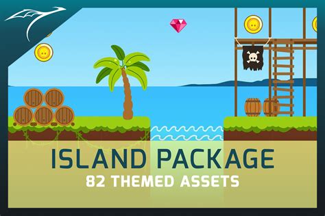 2d Island Environment 2d 주변환경 Unity Asset Store