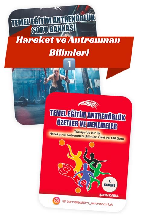 1kademe Tek Ders Set Hareket Antrenman Bilimleri