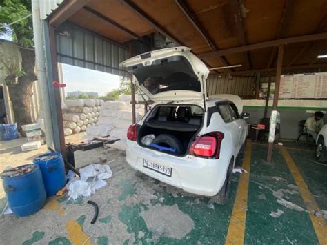 Four Wheeler Maruti Swift Zavoli Bora S32 Sequence Cng Kit Installation