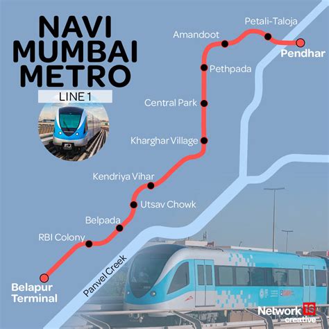 Navi Mumbai Metro Line 1 Begins Today All About Timings Fare And Route