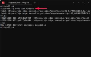 Alpine Linux Apk Command Examples OSTechNix