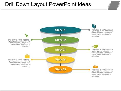 Drill Down Layout Powerpoint Ideas Presentation Powerpoint Templates