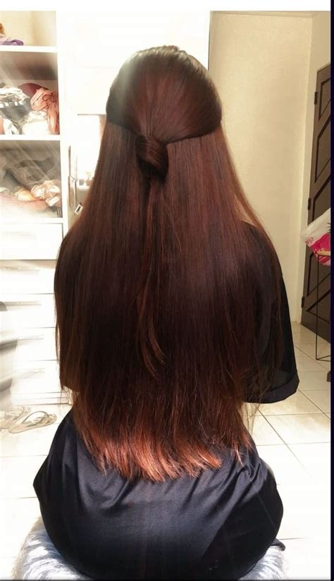 Pin De Keith Em Beautiful Long Straight Red Hair Cores De Cabelo