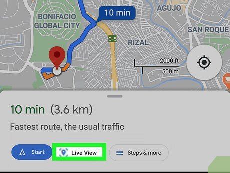 How To Use Live View In Google Maps Steps With Pictures