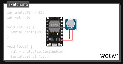 Analogread Wokwi Esp32 Stm32 Arduino Simulator