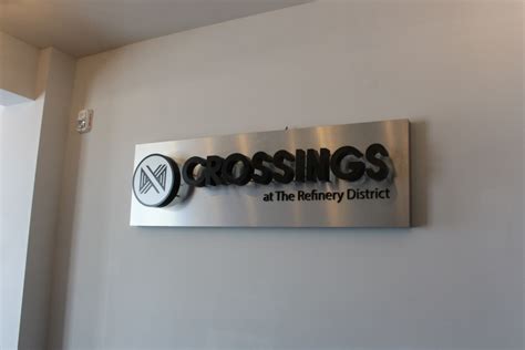 Crossings At The Refinery Signex Manufacturing