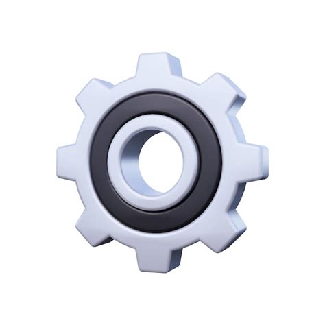Premium Psd Setting 3d Icon