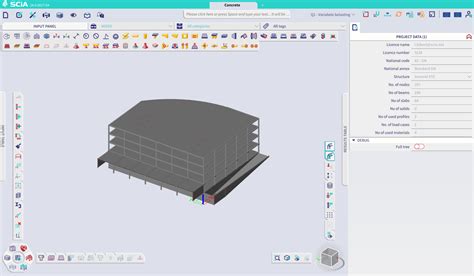 Predefined User Interface Templates Scia Engineer