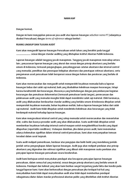 Proposal Audit Pdf