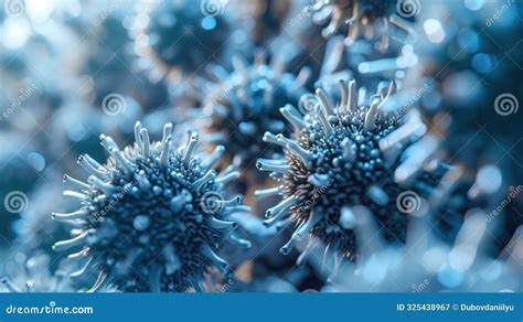 Virus Viral Disease Caused By Pathogenic Viruses Model Close Up Virus Viral Disease Caused By Pathogenic Viruses Model Close Up
