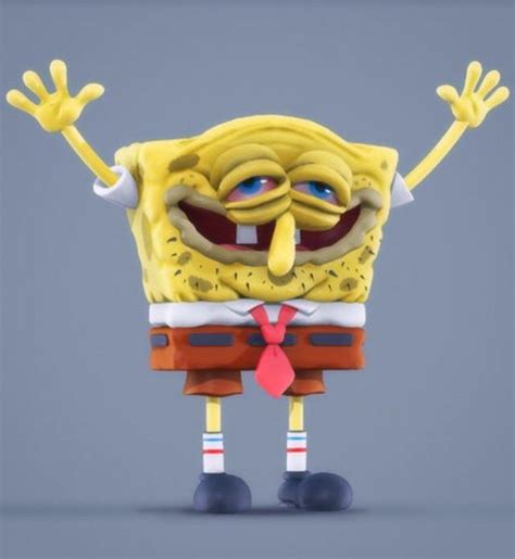 Cursed Spongebob I Can 3d Print This Should I R Cursed Images