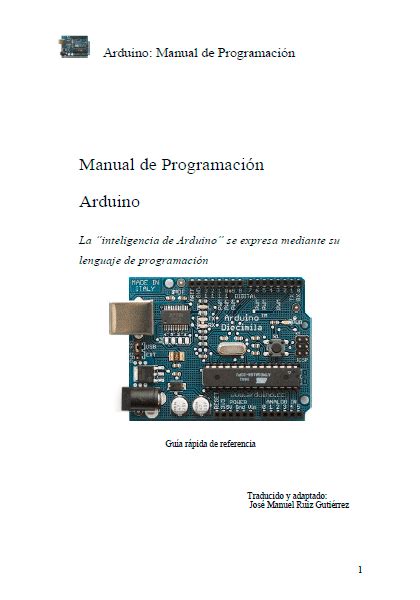 Manual De Programación Arduino Mirai Library