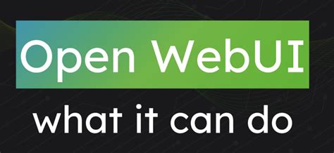 10 Tips How To Use Open Webui