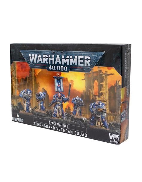 Space Marines Sternguard Veteran Squad The Art Store Commercial Art