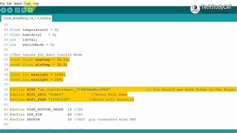 Home Automation With Nodemcu Touch Sensor Ldr Temperature Control Relay